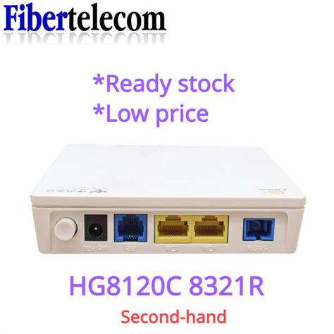 HG8120C HG8321 EPON GPON XPON ONU ONT Terminal 1 Tel 2 Data With Pppoe English Version Second