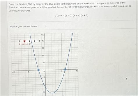 Solved Draw The Function F X By Dragging The Blue Points Chegg