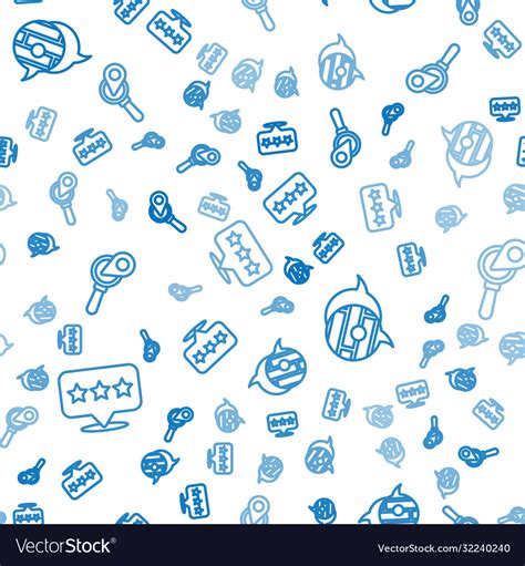 Set Line Map Pointer With Star Infographic Vector Image