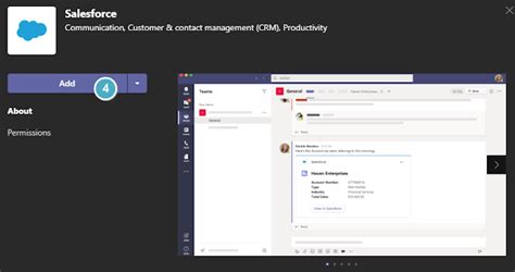 Salesforce Teams Integration