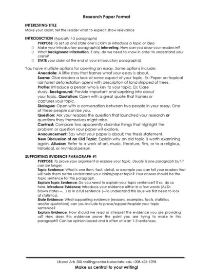 20 Free MLA Format Templates Essay Format Examples