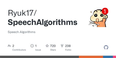 Github Ryuk17speechalgorithms Speech Algorithms