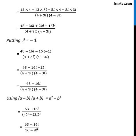 Example 7 Find Conjugate Of 3 2i 2 3i 1 2i Examples