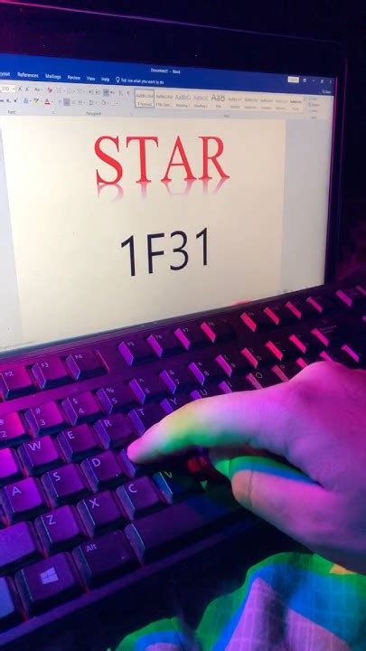 Word Trick You Didnt Knew 😱 Shorts Typing Asmr Windows Tech Youtube