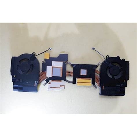 Original Cpu Gpu Cooling Fan And Heatsink Amd For Dell G15 5510 5511 5515