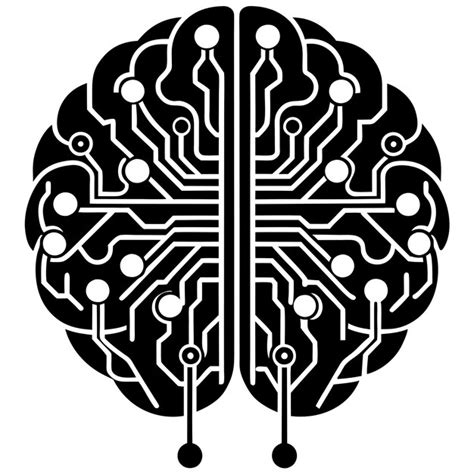 Digital Brain Circuit Technology Premium Ai Generated Vector