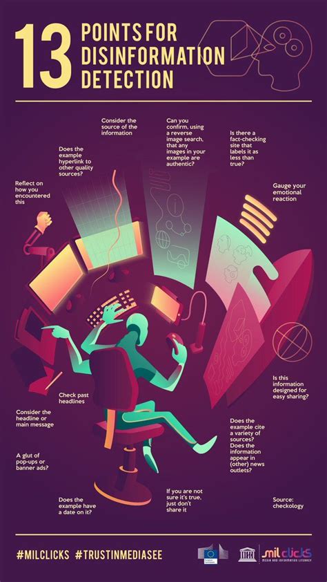 13 Points For Disinformation Detection Infographic Artofit
