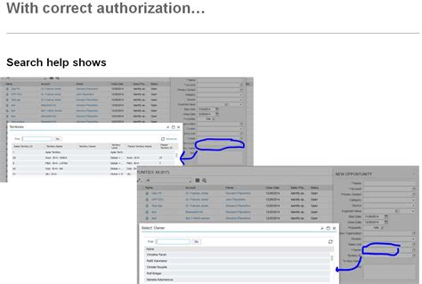 Employee And Territory Search Help In C4c Sap Community