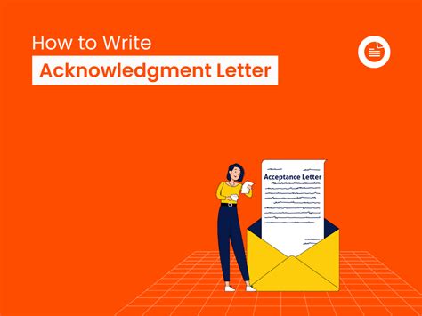 How To Write An Acknowledgment Letter Free Templates Writolay