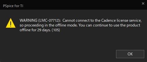 Pspice For Ti Cannot Run The Simulation Simulation Hardware