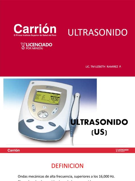 Ultrasonido | PDF | Ultrasonido | Frecuencia