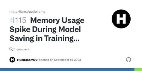 memory usage spike during model saving in training pipeline · issue