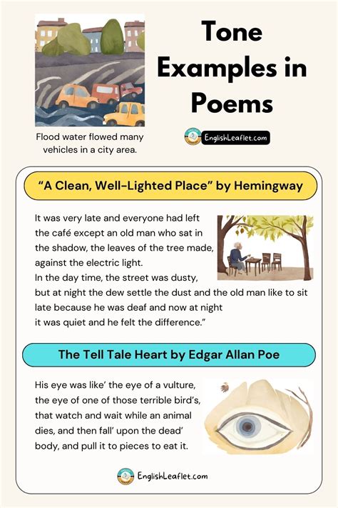 Tone Examples In Poems EnglishLeaflet