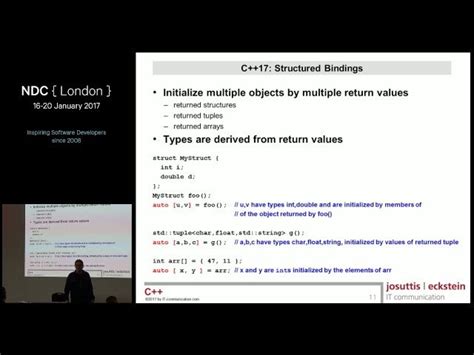 ndc conferences talk c 17 the language features from ndc