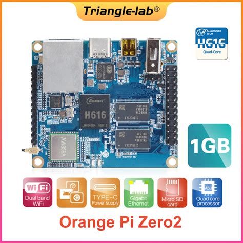 Trianglelab Orange Pi Zero Kit G Wifi Executar Klipper Firmware Octoprint Mainsail Ui Fluido