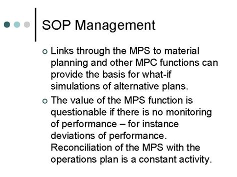 Sales Operations Planning Chapter 3 Mpc 5 Th