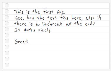 Css Textarea Background Lines