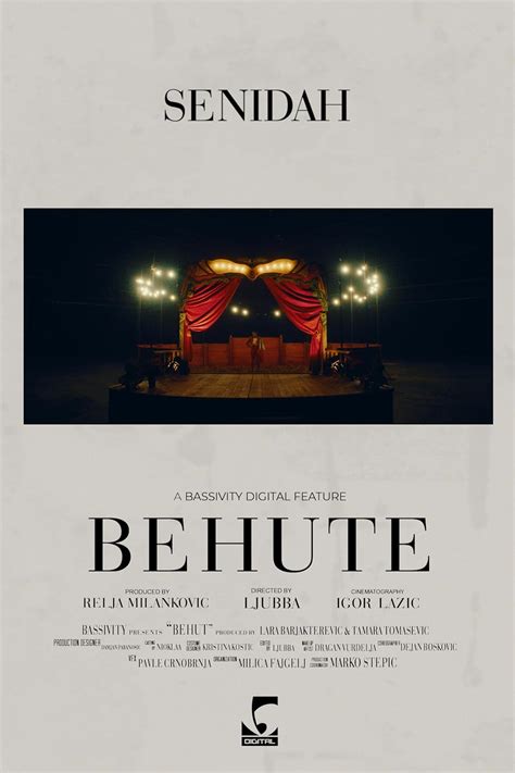 Senidah Behute Music Video 2022 Imdb