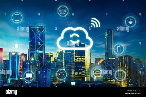 Smart City And Cloud Computing Wireless Communication Network