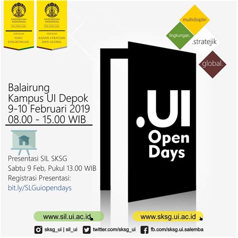 Sil Ui On Twitter Besok Univ Indonesia Open Days Be There Wmi9rerjsb