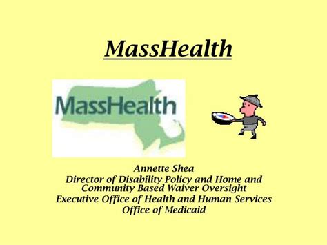 Ppt Masshealth Powerpoint Presentation Free Download Id3285120
