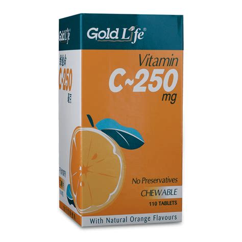 Vitamin C 250 Mg Gold Life Eurobio