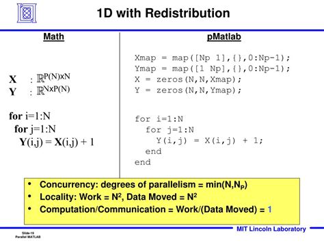 Ppt Parallel Matlab Programming Using Distributed Arrays Powerpoint