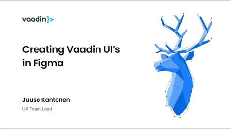 Vaadin On Linkedin Webinar Using Figma To Create Vaadin Uis