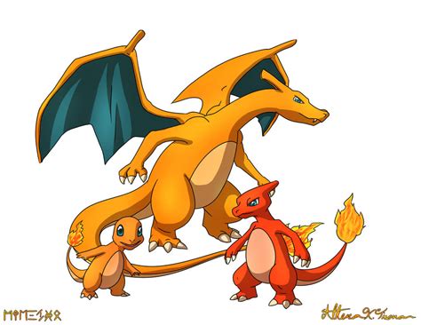 Poke1genstarters Charmander By Athena Tivnan On Deviantart
