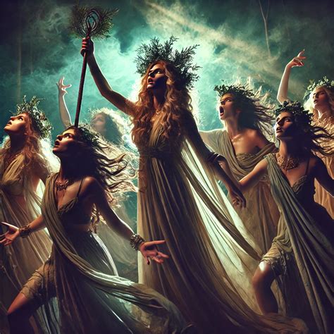 Maenads Dionysus Wild Disciples Of Ecstasy And Chaos