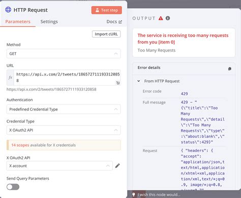 Xtwitter Api 429 Error On Single Request Authentication Issue