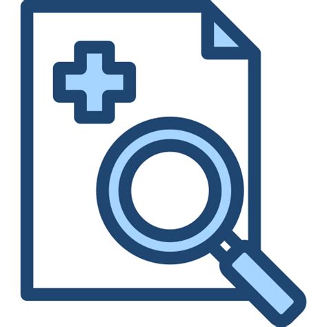 Diagnose Generic Blue Icon