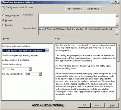 Configure Wsus To Deploy Updates Using Group Policy Adrian Costeas Blog