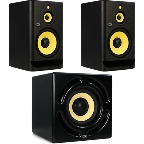 Krk Rokit 10 3 G4 10 Inch 3 Way Powered Studio Monitor Pair Reverb