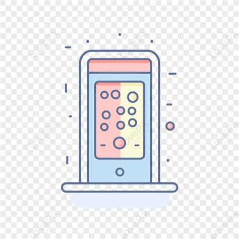 아이콘이 있는 스마트폰 아이콘 벡터폰트플링코욱스 Png 일러스트 무료 다운로드 Lovepik