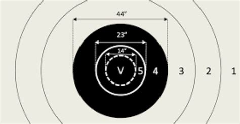 Target Sizes Long Range 22