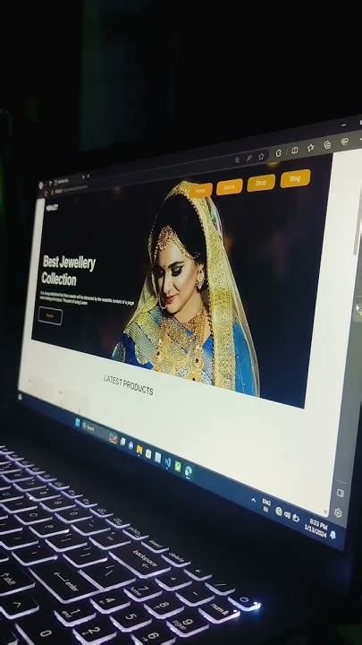 Jewellery Web Develper Webdevelopment Webdesign Websitedesign Mernstack Css Html Youtube