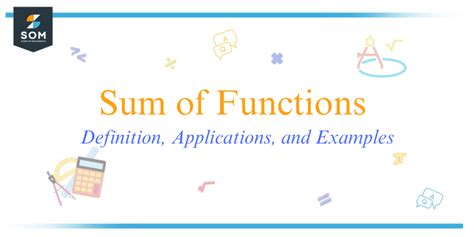 sum of functions definition applications and examples