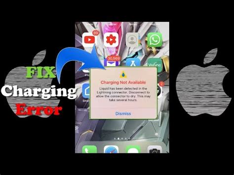 Iphone Charging Not Available Liquid Detected Fix Six 6 Solutions