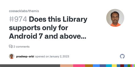 Does This Library Supports Only For Android And Above Devices Issue Cossacklabs