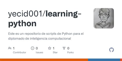 Github Yecid001learning Python Este Es Un Repositorio De Scripts De Python Para El Diplomado
