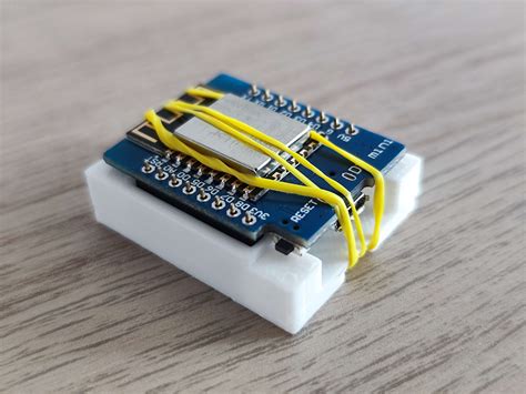 Wemos D1 Mini Esp8266 Solder Holder By Tadeas Tehan Download Free Stl Model