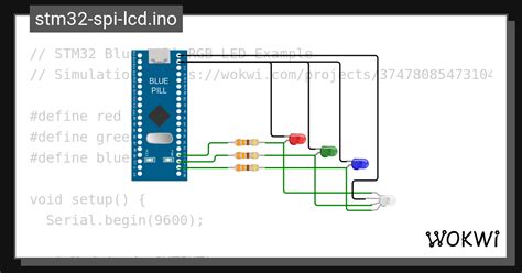 wokwi online esp32 stm32 arduino simulator
