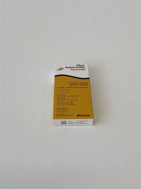 Pn 12077843a For Sale Baxter Fibrin Sealant Patch Tachosil 12077843a