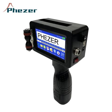 expiry date serial batch number handheld inkjet printer printer and