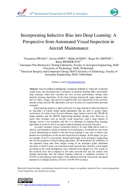 Pdf Incorporating Inductive Bias Into Deep Learning A Perspective From Automated Visual