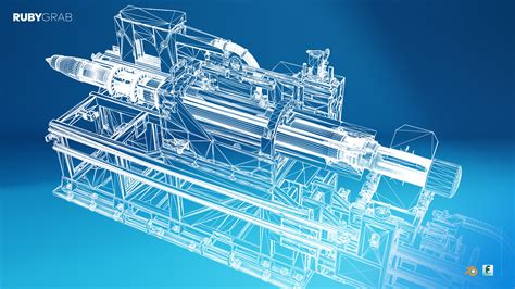 High Detail Ballistic Test Installation 3d Model For Simulation