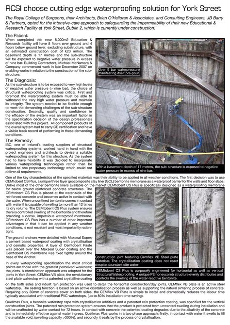 Rcsi Ibc Case Study PDF Civil Engineering Industry Industries