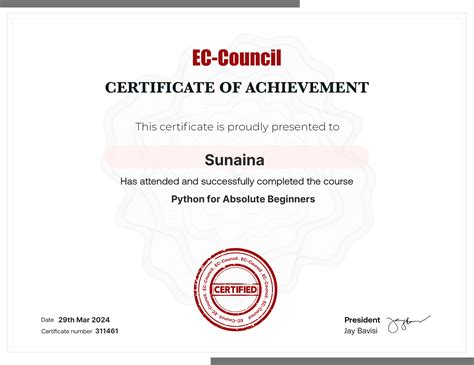 Python For Absolute Beginners EC Council Learning