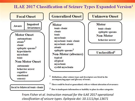 Seizure Types